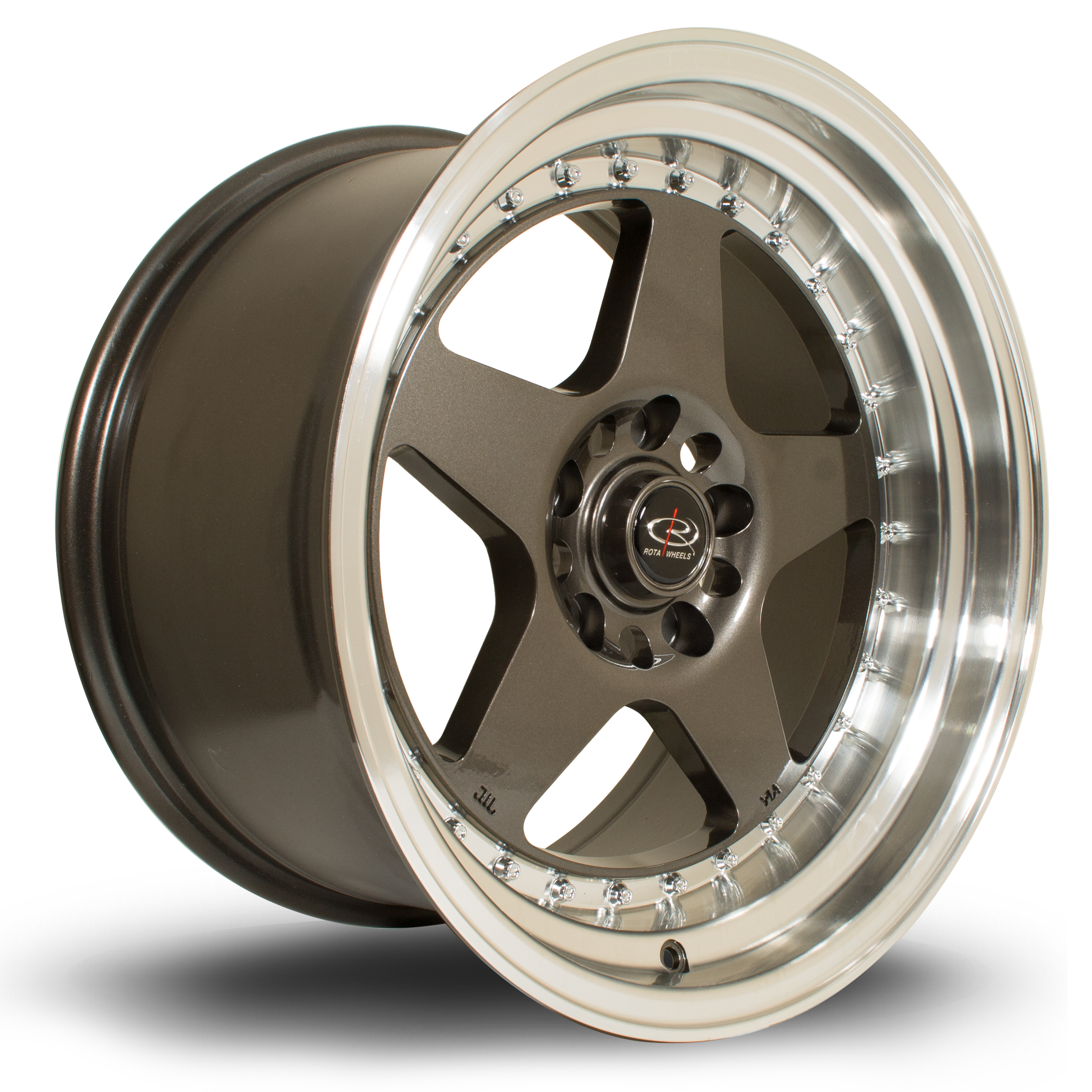 Kyusha - 17 Zoll | ET0 | Royal Gun Metal | 9" | 5x114,3 (Mazda MX-5 NC ...