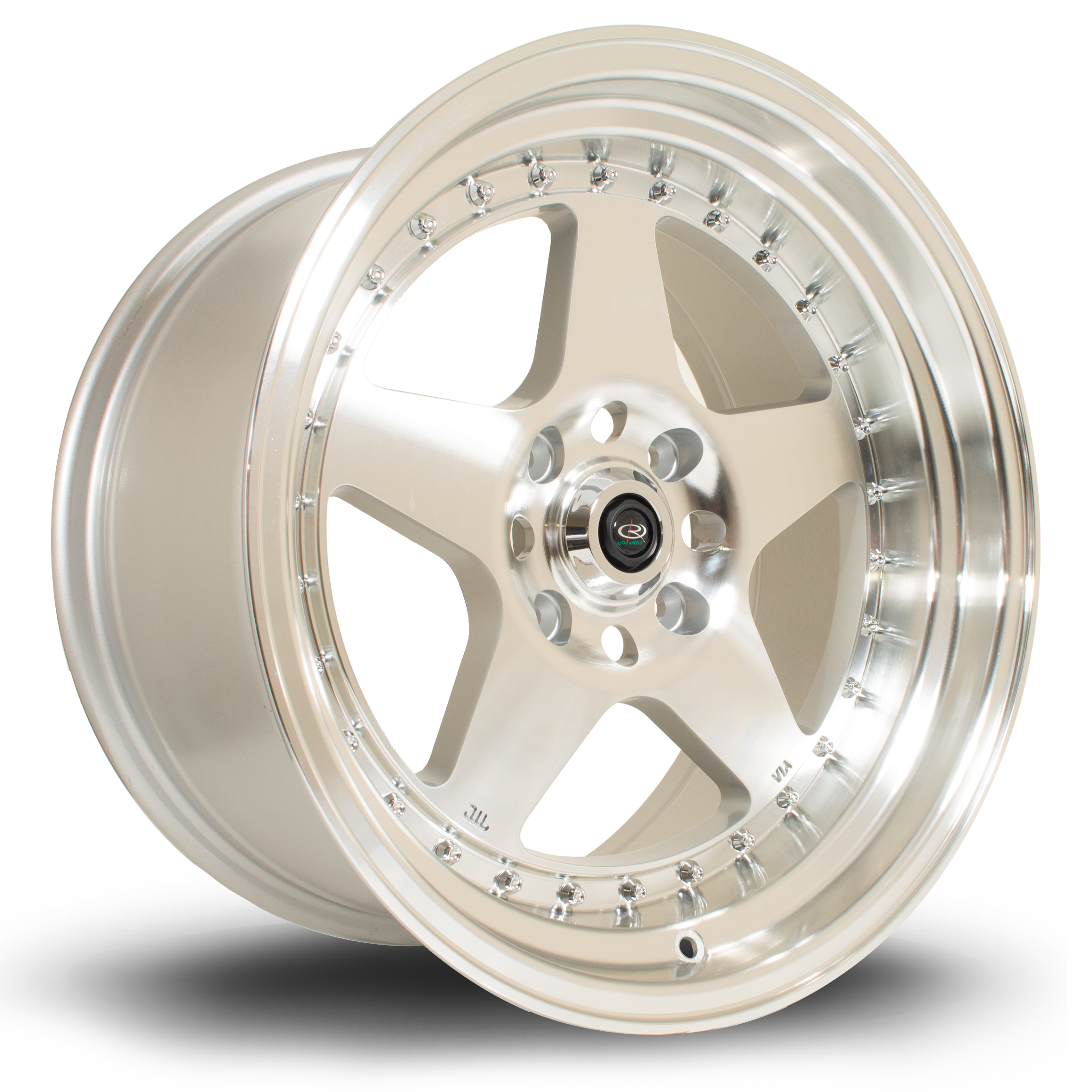 Kyusha - 17 Zoll | ET12 | Silver Polished | 9" | 5x114,3 (Mazda MX-5 NC ...