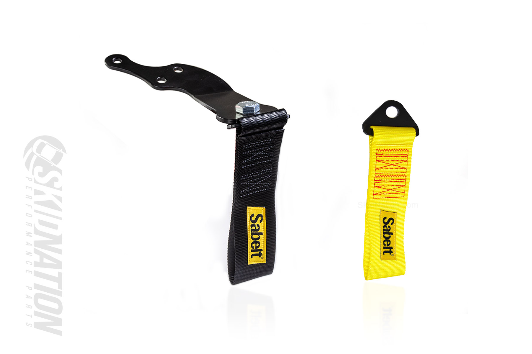 Skidnation tow strap set MX-5 NA/NB/NBFL | Yellow | Right | TOW-HOOK ...