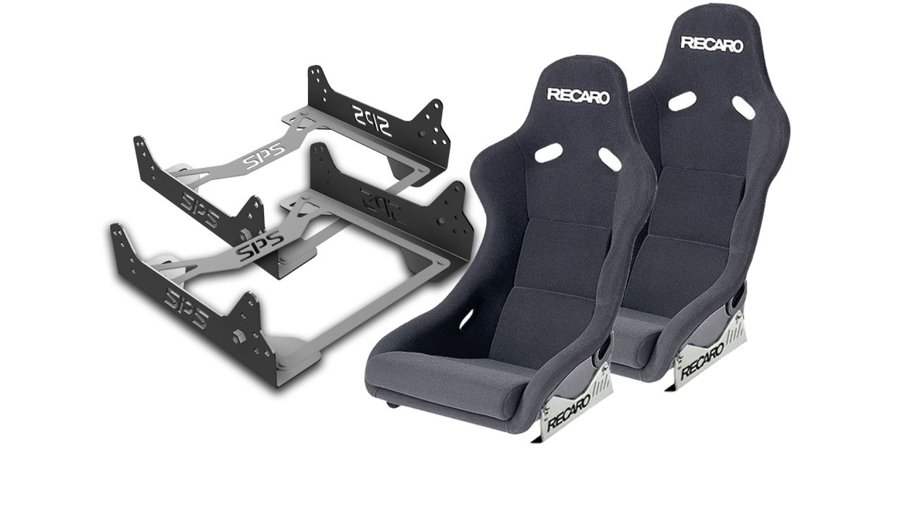 Recaro Pole Position Seat Package MX-5 NA/NB: Cloth Version, Plug&Play ...